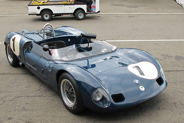 Lee Chapman's 1964 Elva Mk7S Race Car, Number 01